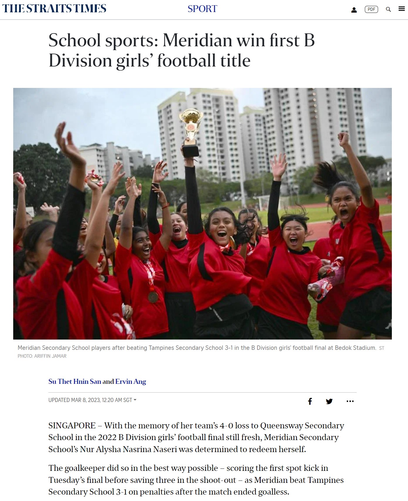 Meridians Making Waves